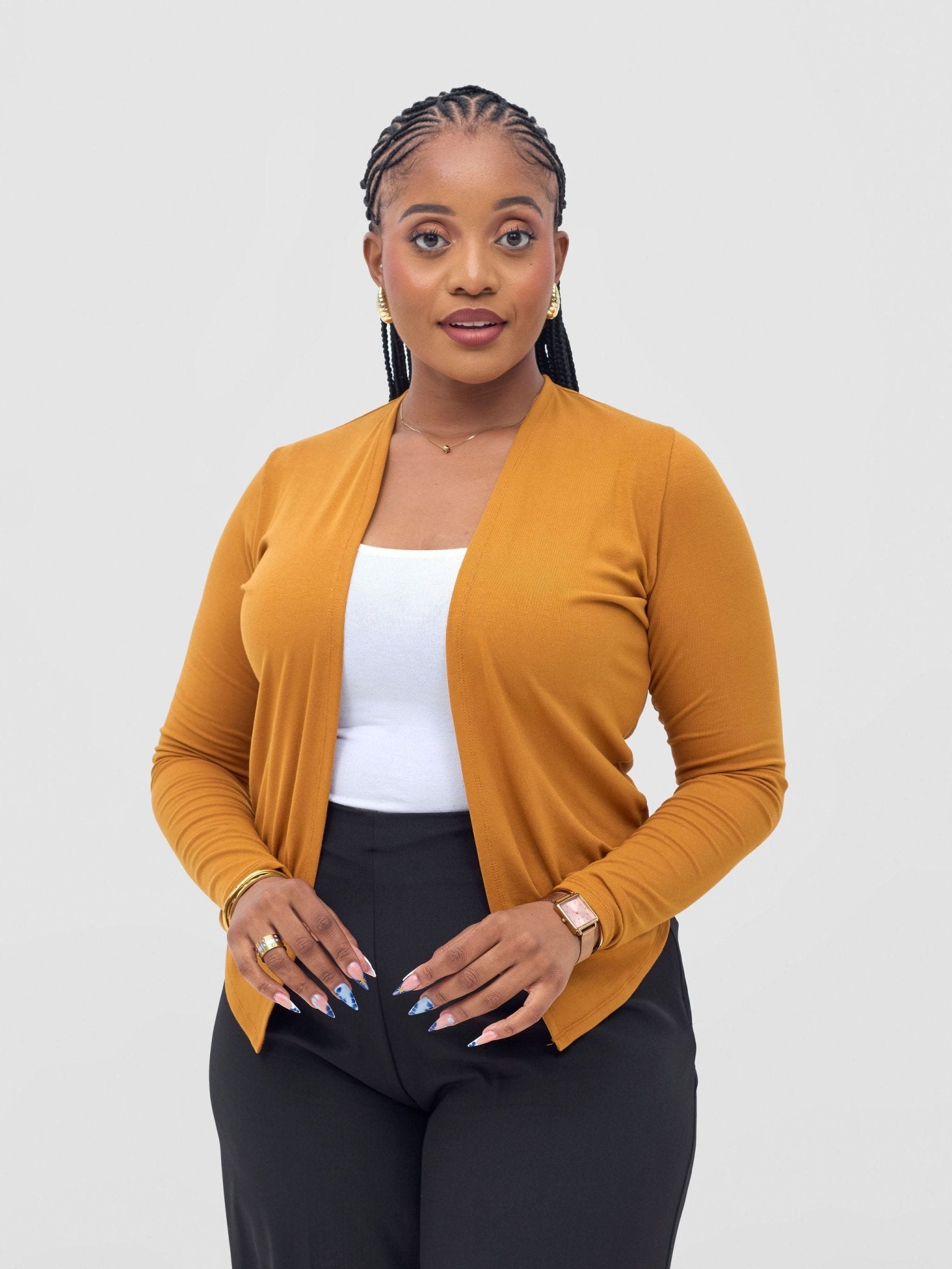 Vivo Basic Sienna Waterfall - Dark Mustard – Shopzetu