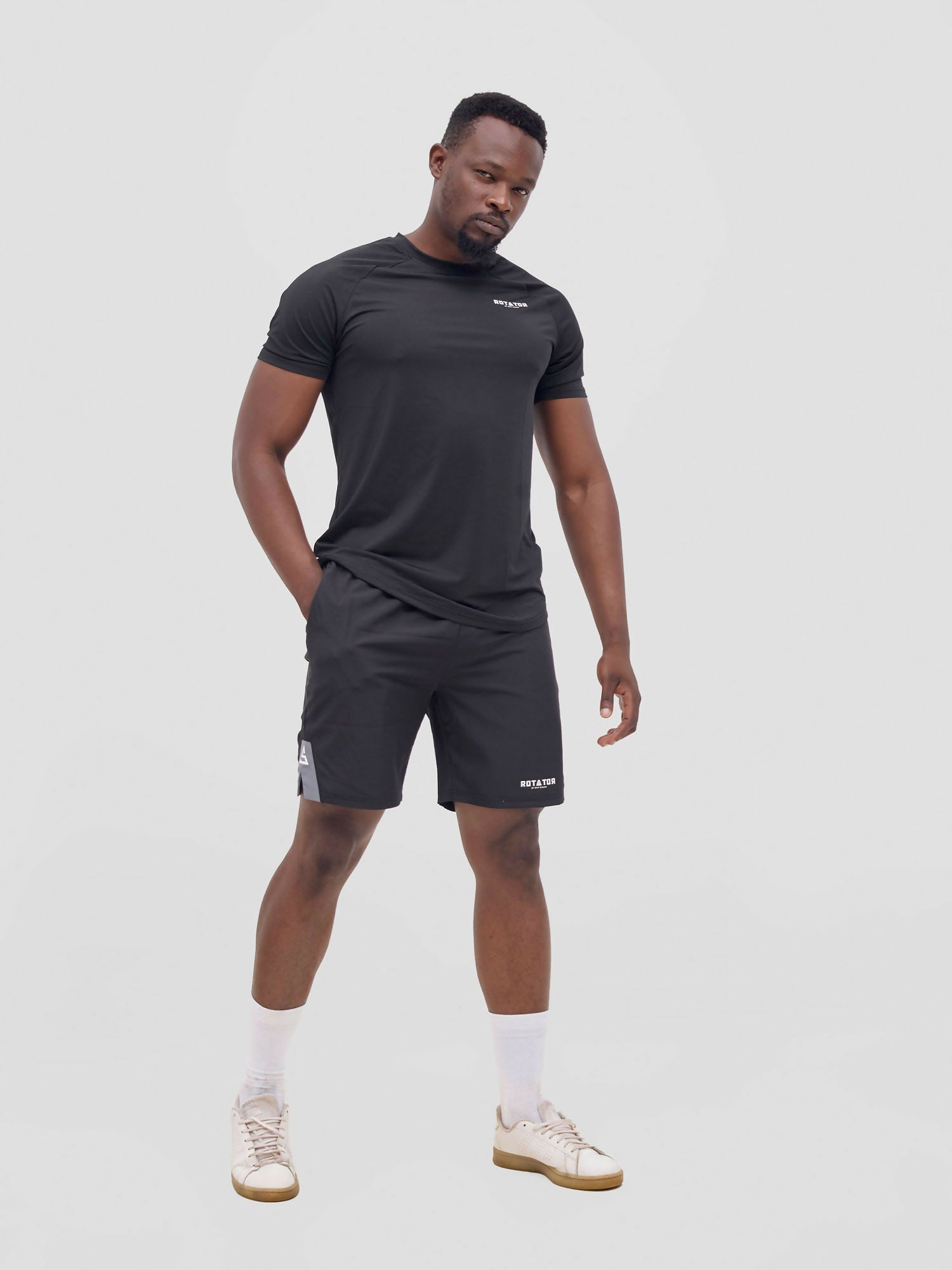 Rotator Active Wear Sports T-Shirt - Black – Shopzetu