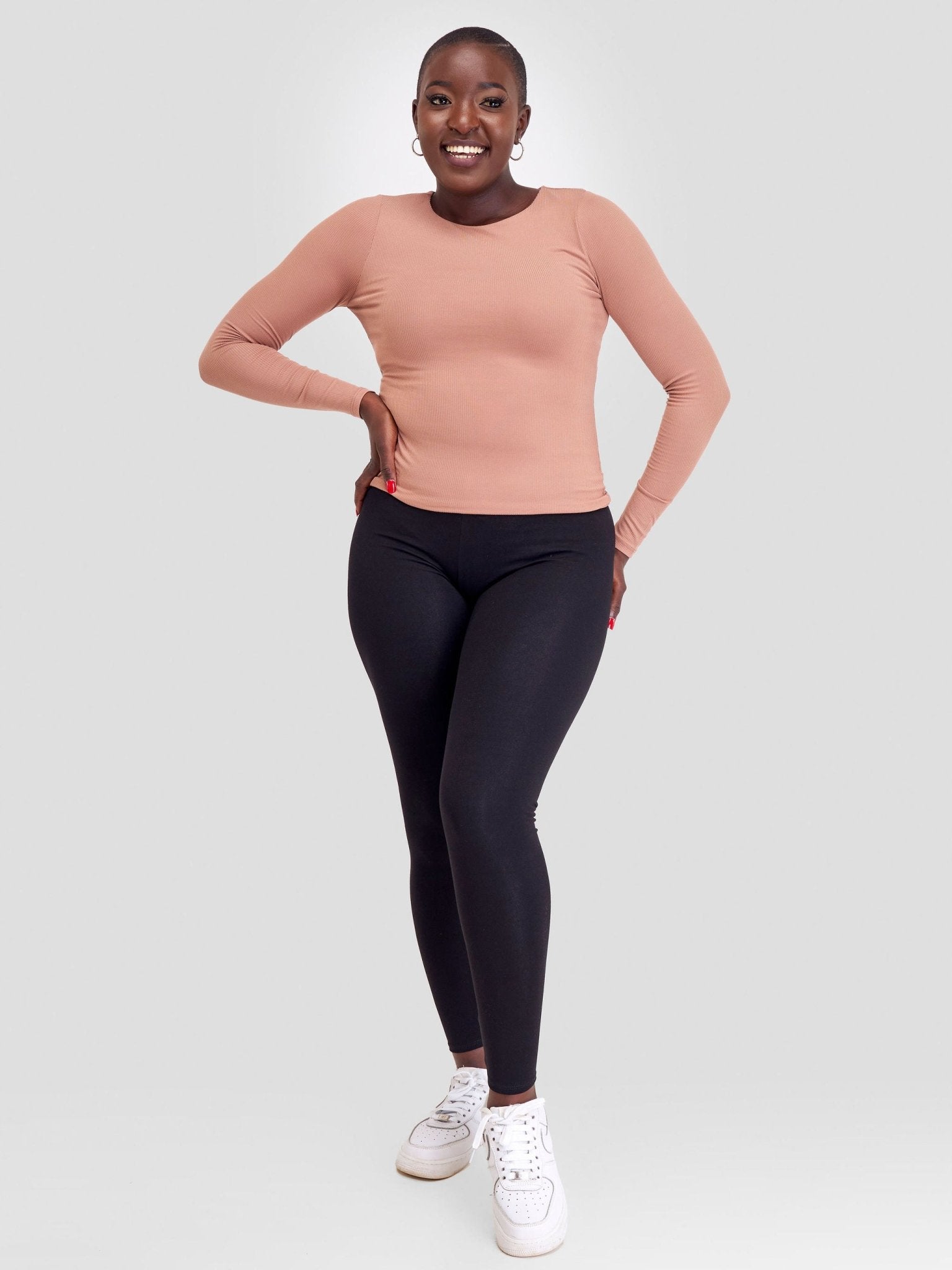 Popular 21 Double Layered Long Sleeved Top - Beaver Fur – Shopzetu