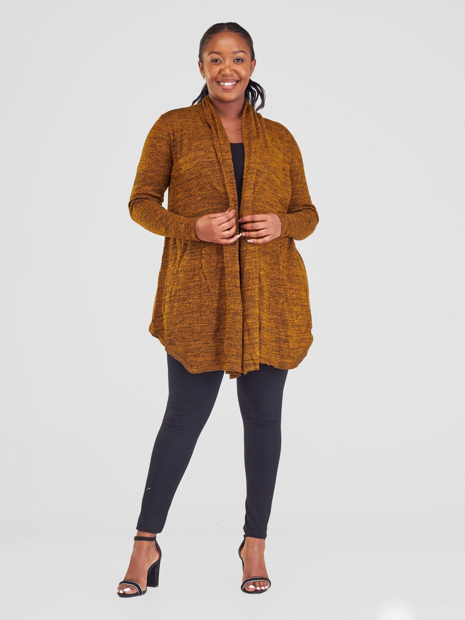 Vivo Pana Cascade Waterfall - Mustard / Black – Shopzetu